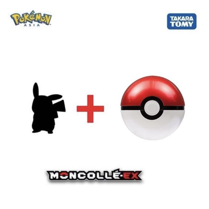 Jual (Paket) Moncolle Pokemon + Poke ball / Pokeball / Original ball ...