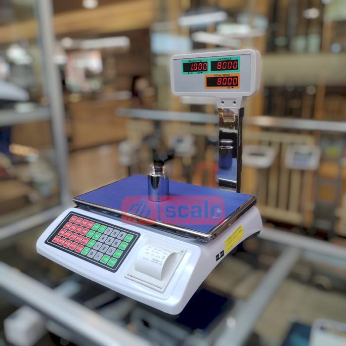 Jual Timbangan Plus Printer, Timbangan Buah, Sembako Kap 50Kg | Shopee ...