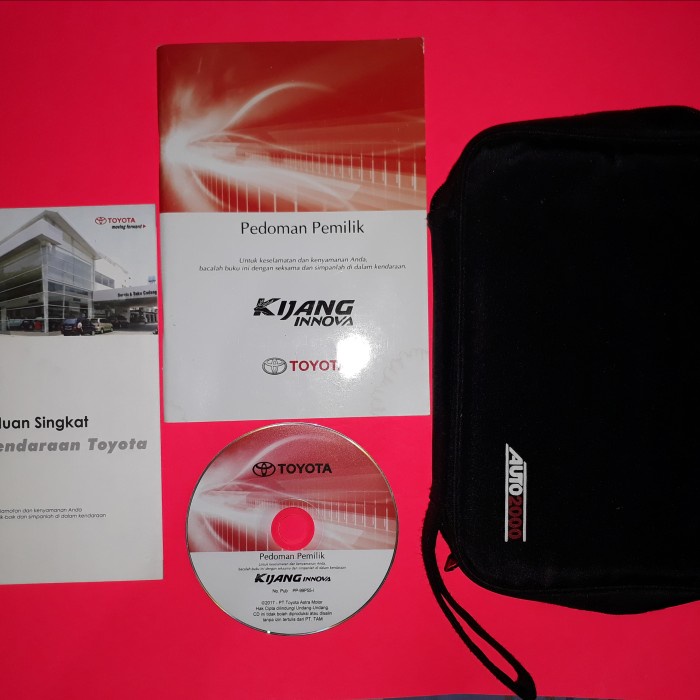 Jual {Bekas} Buku Manual Pedoman Petunjuk Manual Book Innova Reborn ...