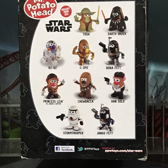 Jual hasbro poptaters mrs potato head star wars princess leia ...