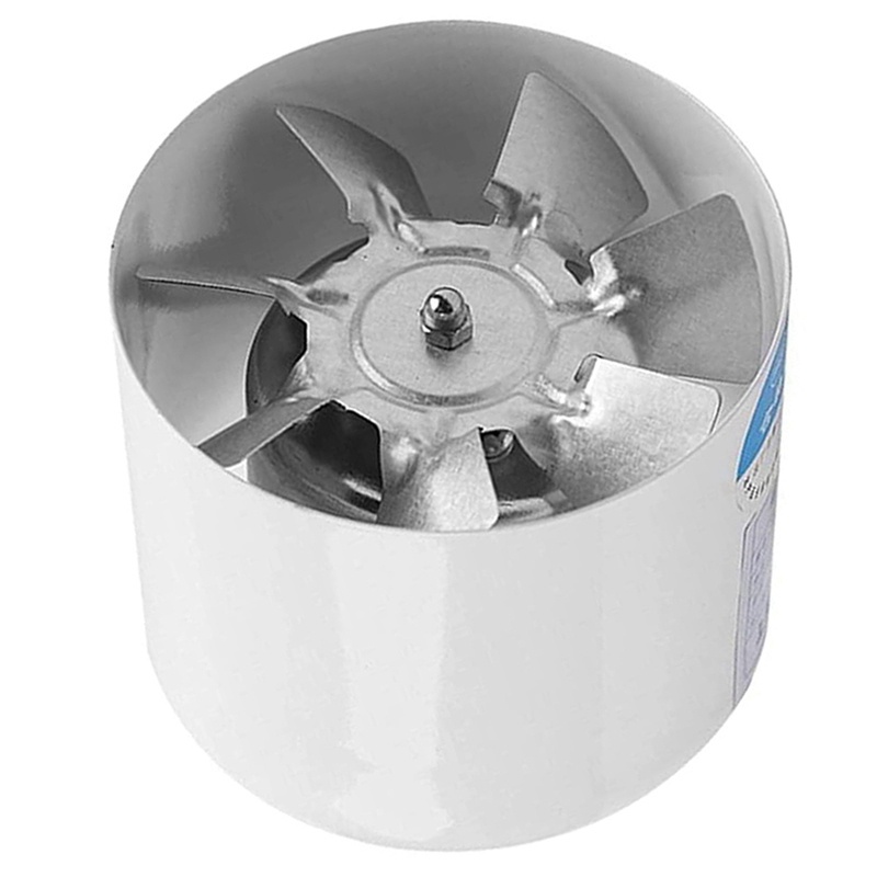 Jual 2X 4 Inch Inline Duct Fan Air Ventilator Metal Pipe Ventilation ...