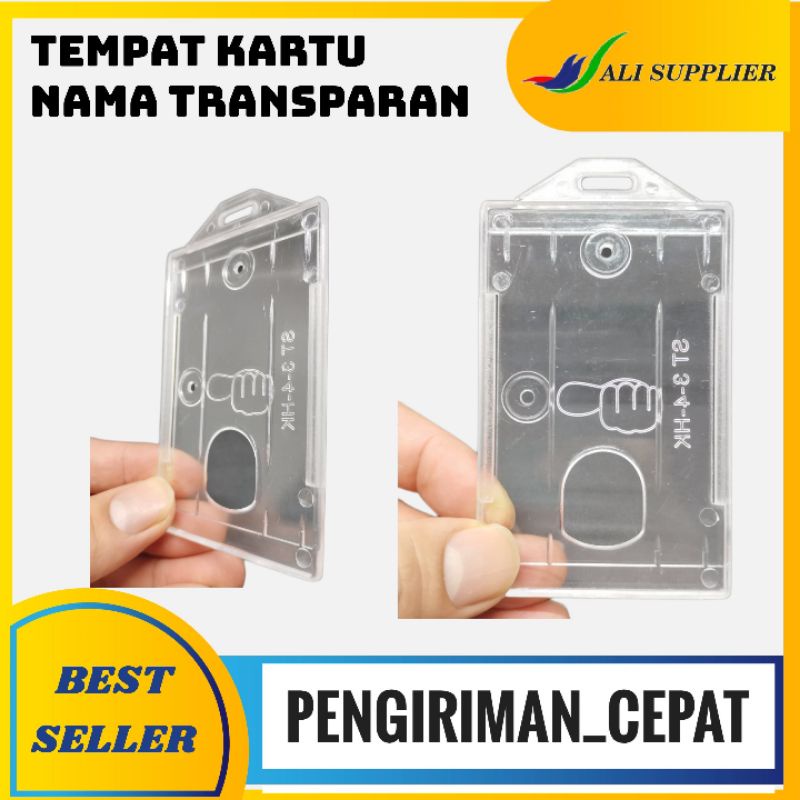 Jual TEMPAT KARTU ID CARD BENING / CASING ID CARD BENING / CARD HOLDER ...
