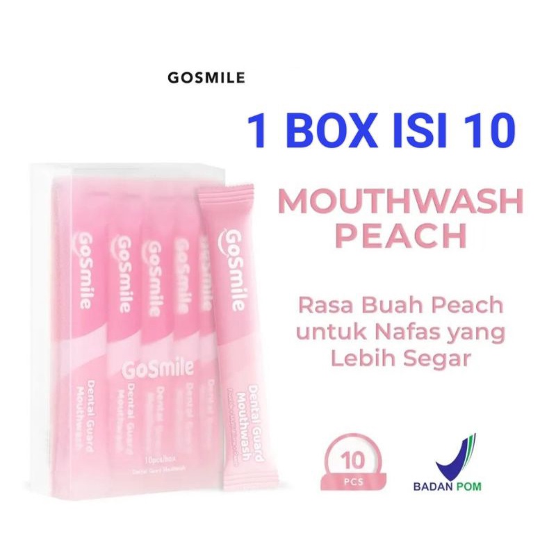 Jual GO SMILE BAD BREATH GO AWAY MOUTH SPRAY DENTAL GUARD MOUTHWASH ...