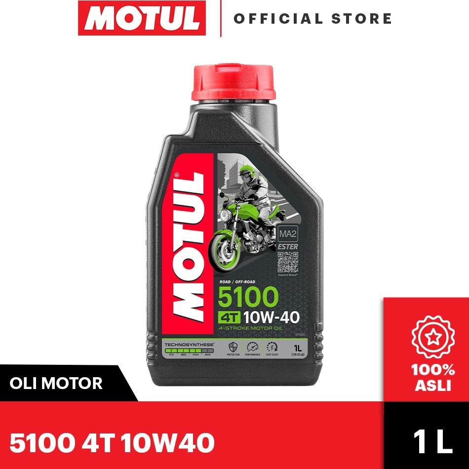Jual HARGA BERSAHABAT!. Oli Motor Motul 5100 4T 10W40 1L | Shopee Indonesia