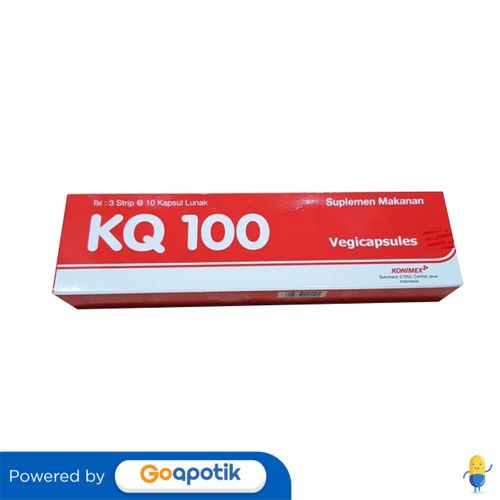 Jual KQ 100 BOX 30 KAPSUL | Shopee Indonesia