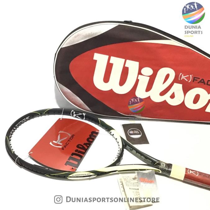 Jual RAKET TENIS WILSON K FACTOR SURGE GRADE ORI | Shopee Indonesia