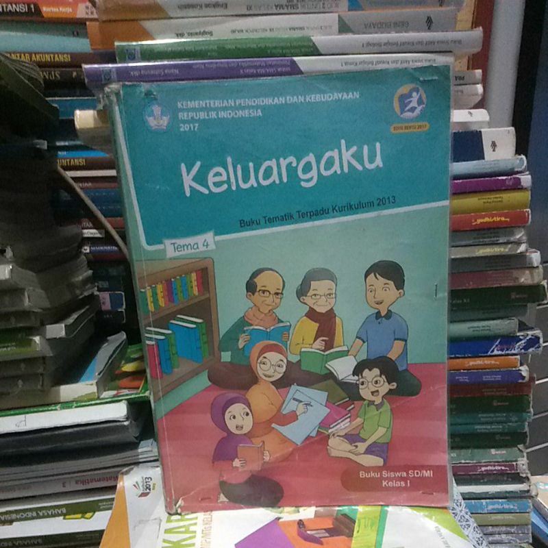 Jual Buku Bekas Tematik Terpadu Kurikulum 2013 Keluargaku Tema 4 Untuk
