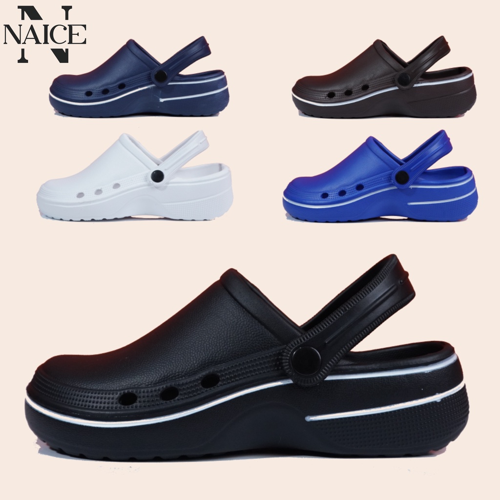Jual Diskon?? Baim Sandal Pria Wanita Kodok / Sendal Kodok Classic Clog ...