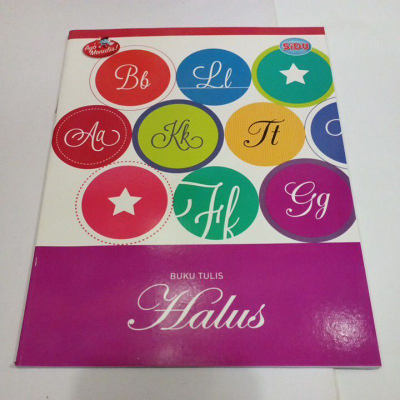 Jual BUKU TULIS HALUS SIDU GARIS TIGA 38 lembar, 60gsm / pcs | Shopee ...
