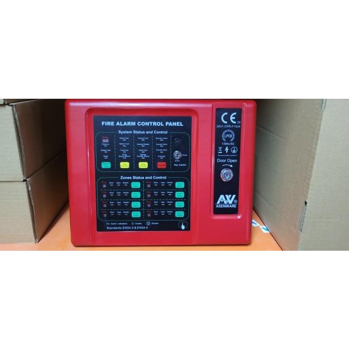 Jual Master Control Fire Alarm Panel MCFA 8 Zone ASENWARE - LPCB ...