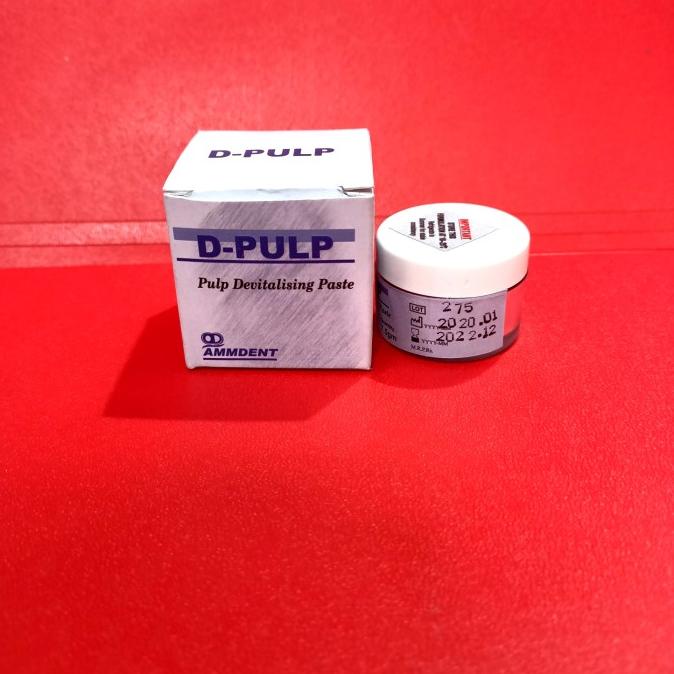 Jual D-PULP DEVITALISASI PULPA PASTA DEVIT GIGI OBAT ENDODONTIC SARAF ...