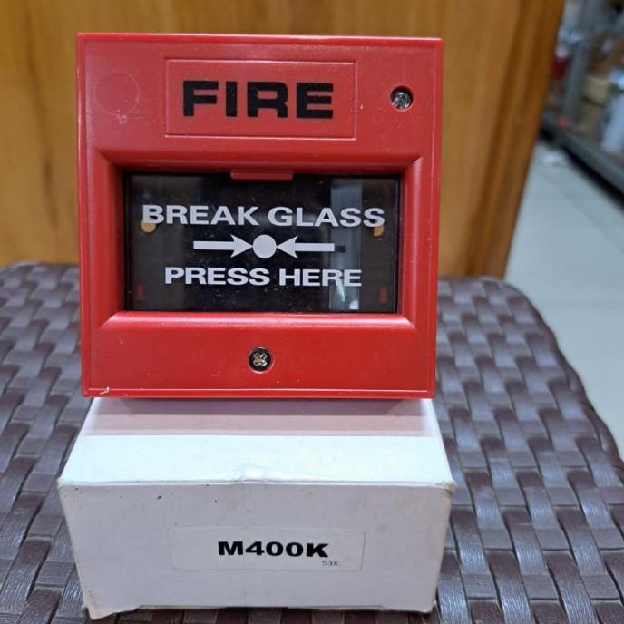 Jual Break Glass Fire Alarm M400K Original | Shopee Indonesia