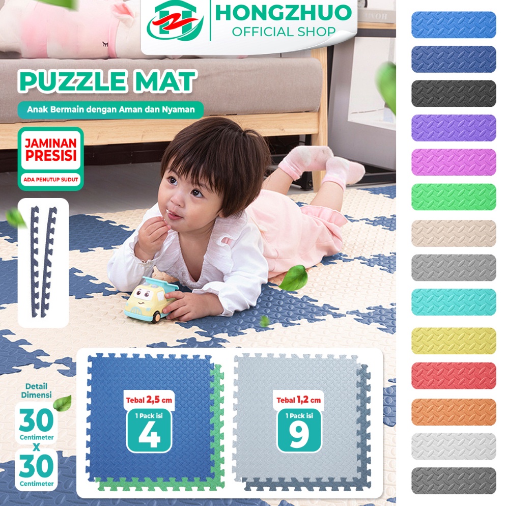 Jual Terkini?? Hongzhuo Karpet Puzzle Lantai Anak Puzzle Karpet Lantai ...