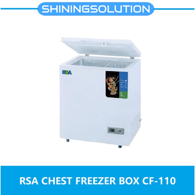 Jual RSA CHEST FREEZER BOX CF-110 (100 L) | Shopee Indonesia