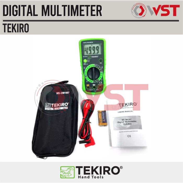 Jual Tekiro Avometer Digital Multimeter / Avo Tekiro /Multitester ...