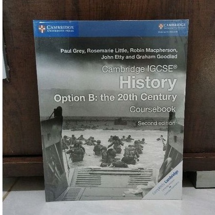 Jual CAMBRIDGE IGCSE HISTORY OPTION B COURSEBOOK | Shopee Indonesia