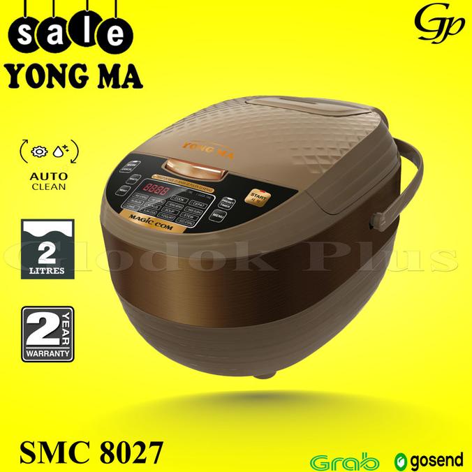 Jual Yong Ma SMC 8027 Magic Com digital Rice Cooker 2 Liter SMC8027 ...