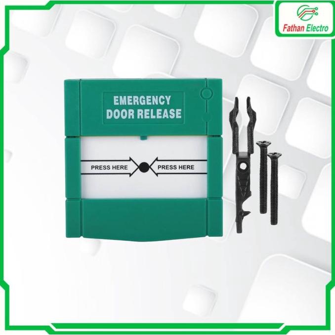 Jual Breakglass Resettable - Break Glass Emergency Exit Door Release ...
