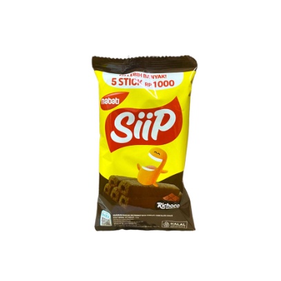 Jual Nabati Siip 1000 1 Pack isi 10 Bungkus @12gr Richoco Rasa Cokelat ...