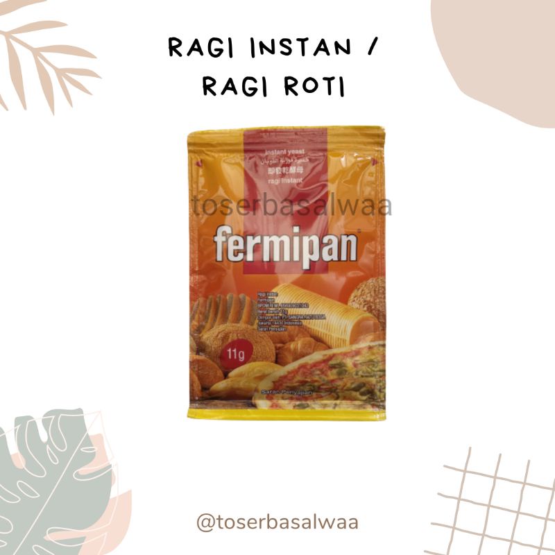 Jual Fermipan Ragi Instan Ragi Roti Pengembang Adonan | Shopee Indonesia