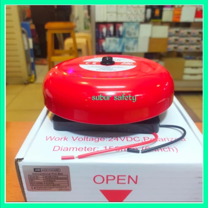 Jual Best Seller Fire Alarm Bell 6 Inch 150Mm 24Vdc Conventional ...