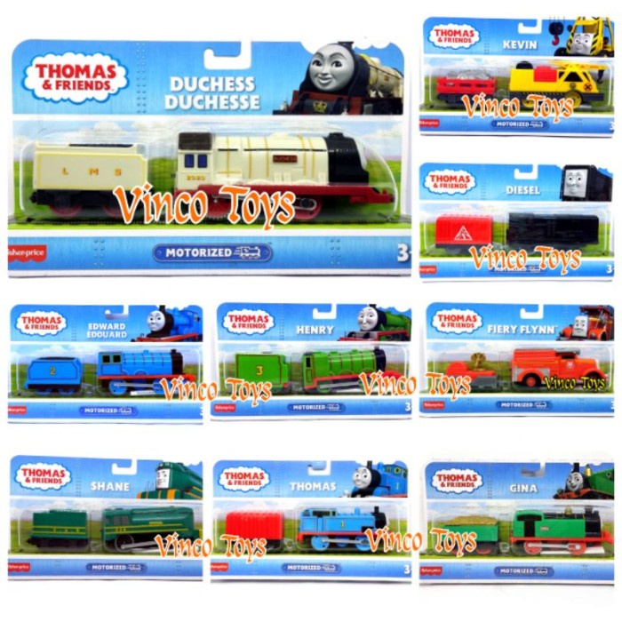 Jual Thomas and Friends MOTORIZED EDISI BARU Fierry Flynn Shane | Shopee Indonesia