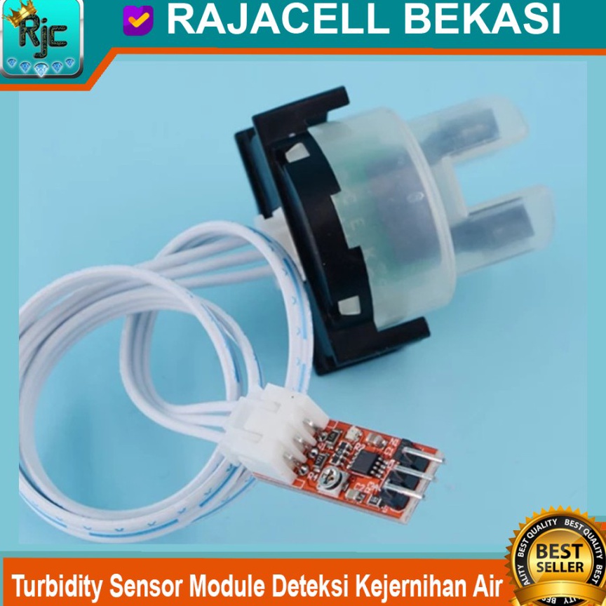 Jual Terupdate.. Turbidity Sensor Module Deteksi Kualitas Kejernihan Air for Arduinoo 43 ...