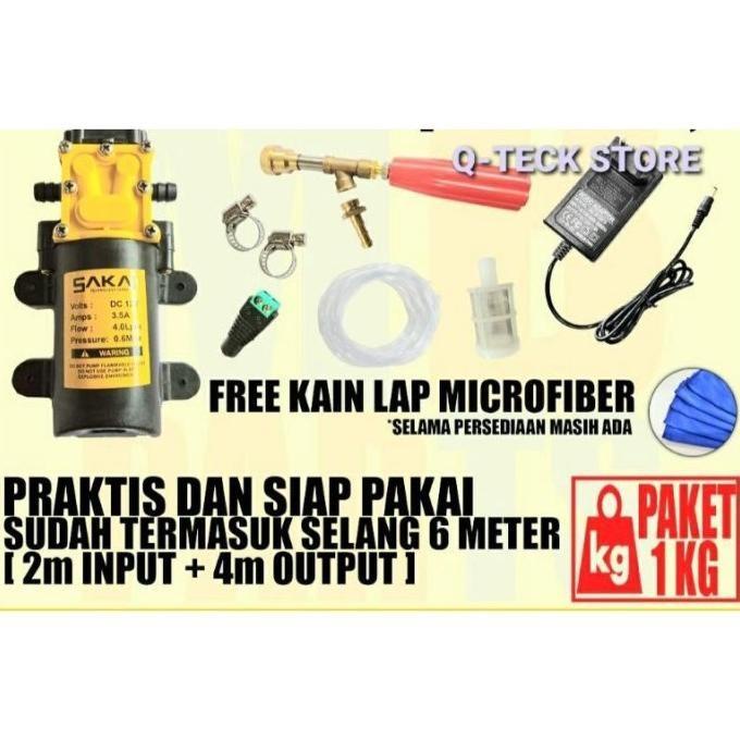 Jual Paket Alat Pompa Cuci Motor Mobil Ac Siram Tanaman Mesin Komplit ...