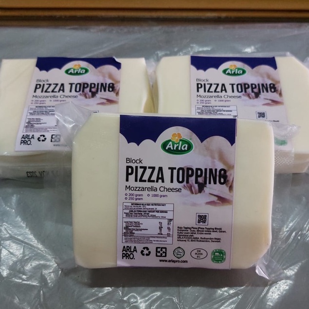 Jual MOZARELLA ARLA 250GR MOZA MOZARELA CHEESE MOZZARELA MOZZA PIZZA ...