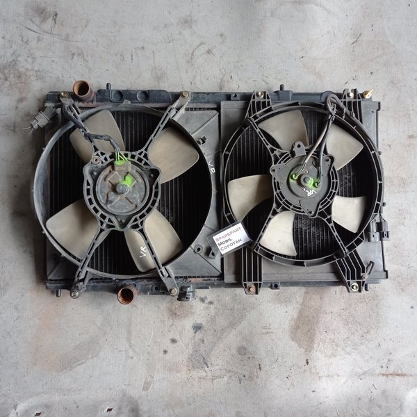 Jual Radiator Plus Kipas Lengkap Set Tinggal Pasang Mitsubishi Galant ...