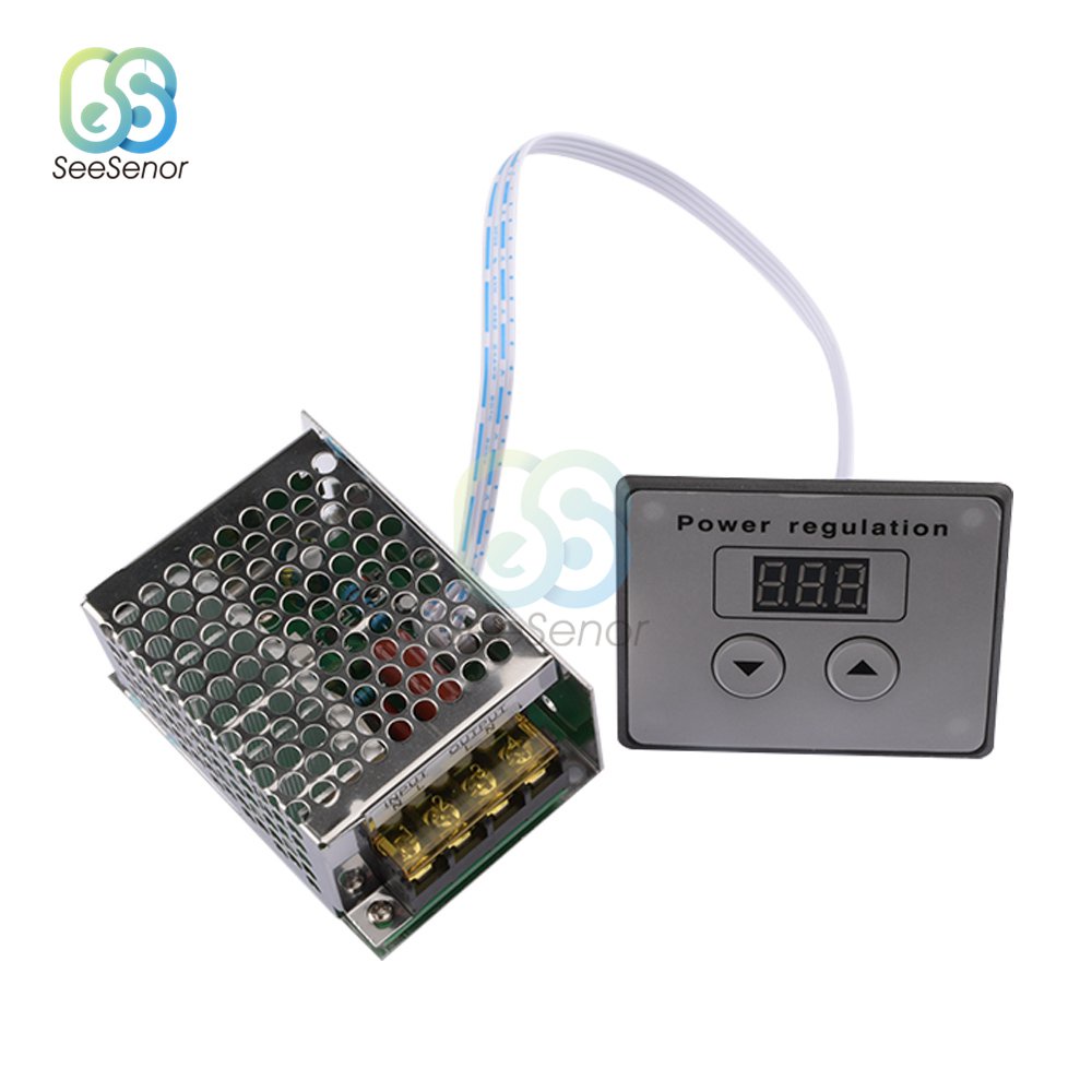 Jual &AC 220V 4000W Digital Control SCR Electronic Voltage Regulator ...