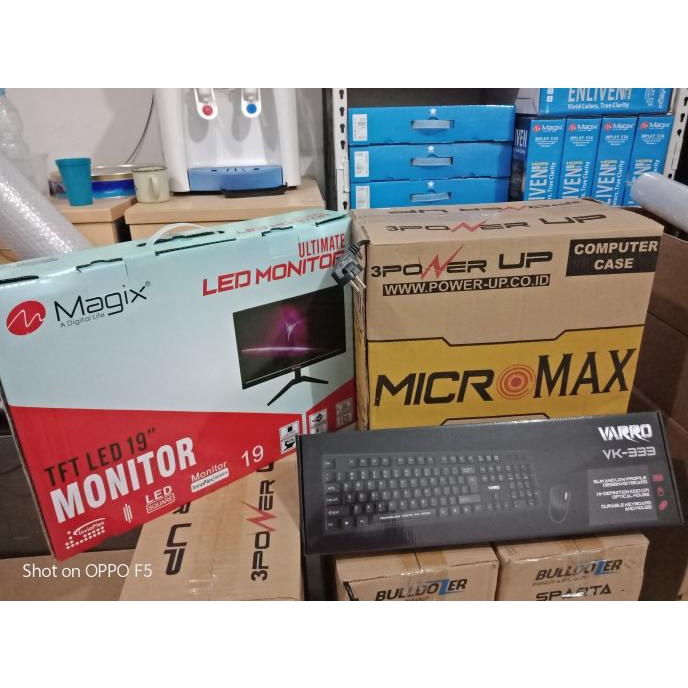 Jual Paket Pc Rakitan Core I5 Termurah Lengkap Dengan Monitor Led 19In New Original | Shopee ...