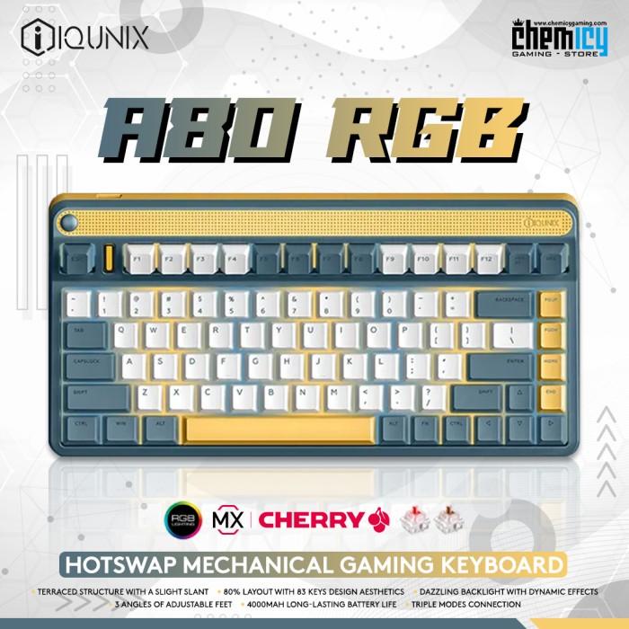 Jual IQUNIX A80 RGB HOTSWAP WIRELESS BLUETOOTH MECHANICAL GAMING ...