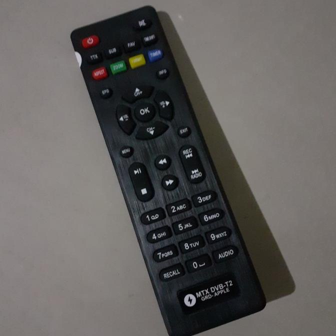Jual Remote STB MTX DVB-T2 Grade Appel Matrix | Shopee Indonesia