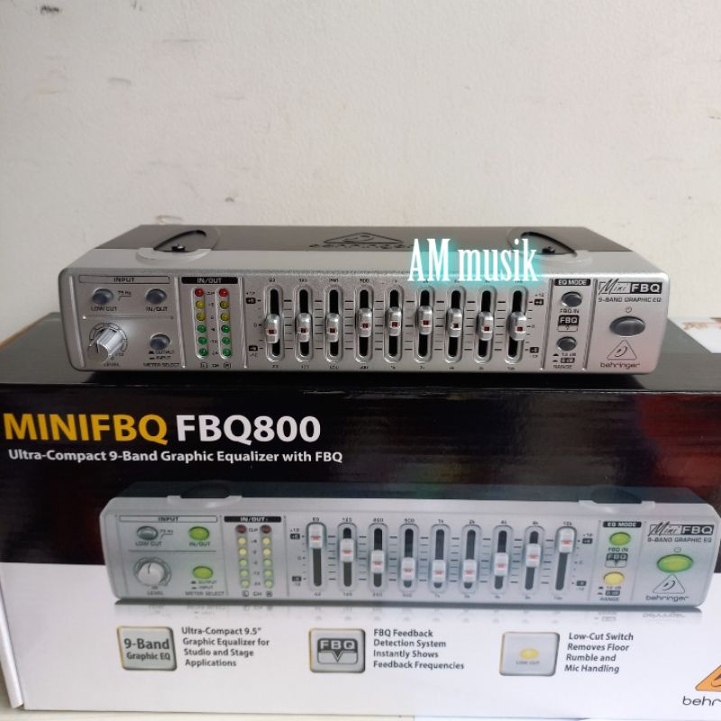 Jual Behringer Nifbq Fbq800 Ni Equalizer Fbq 800 | Shopee Indonesia
