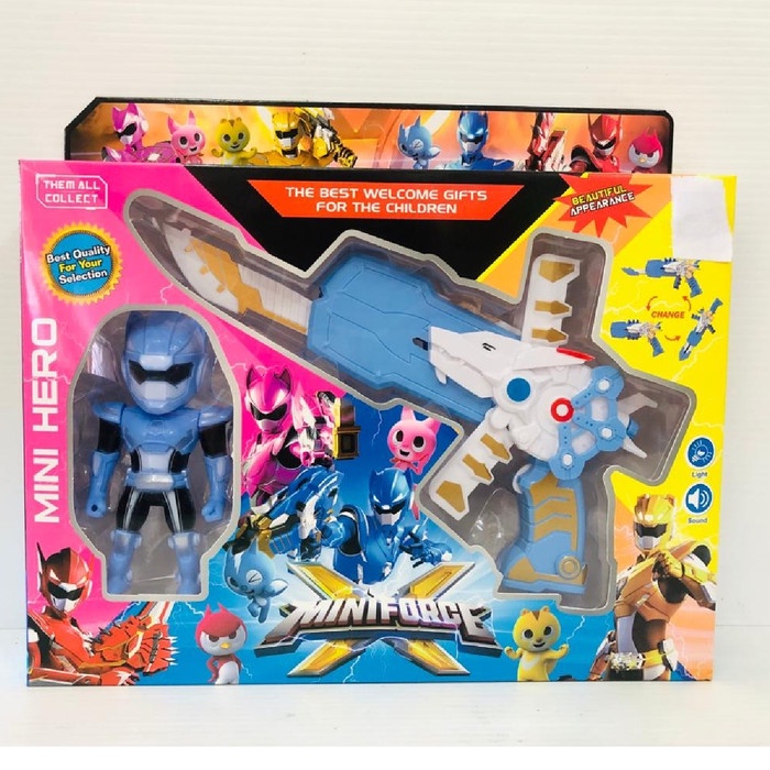 Jual Mainan X Miniforce Robot Mini X Power Ranger ( 026B ) | Shopee ...
