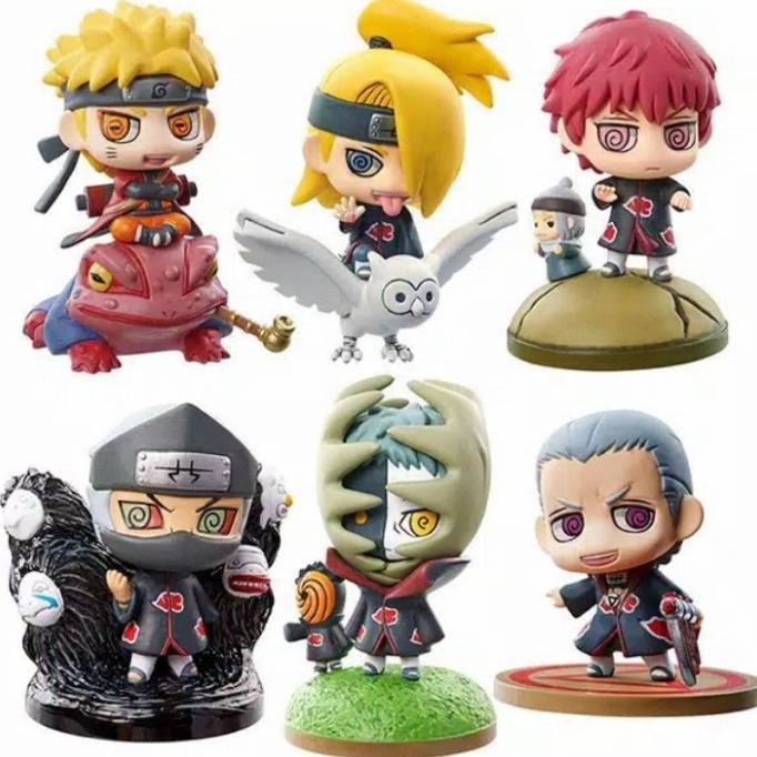 Jual Megahouse Chara Petit Naruto Shippuden KWS Action Figure Set E ...