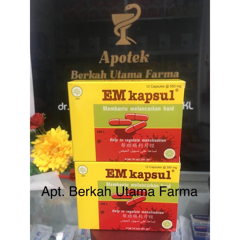 Jual Em Kapsul Box isi 12 Kapsul | Shopee Indonesia
