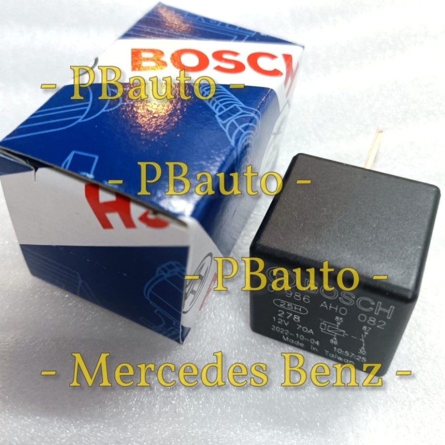 Jual Discount!! Relay Kaki 4 Hitam BOSCH A0025422619 w163 w203 w211 ...