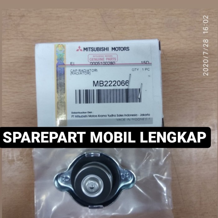 Jual Cap Radiator Canter / L300 Original 100% Mitsubishi Mb222066 Kode ...