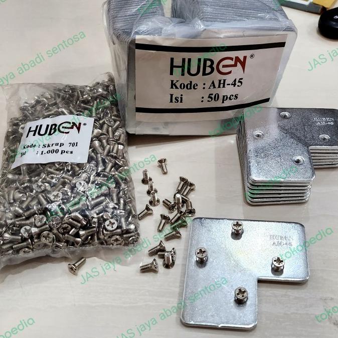 Jual Ready stock] Siku Frame Aluminium AH 45 Huben | Shopee Indonesia
