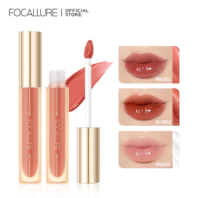 Jual FOCALLURE SERUM GLOW LIPGLOSS FA279 - NU02 | Shopee Indonesia