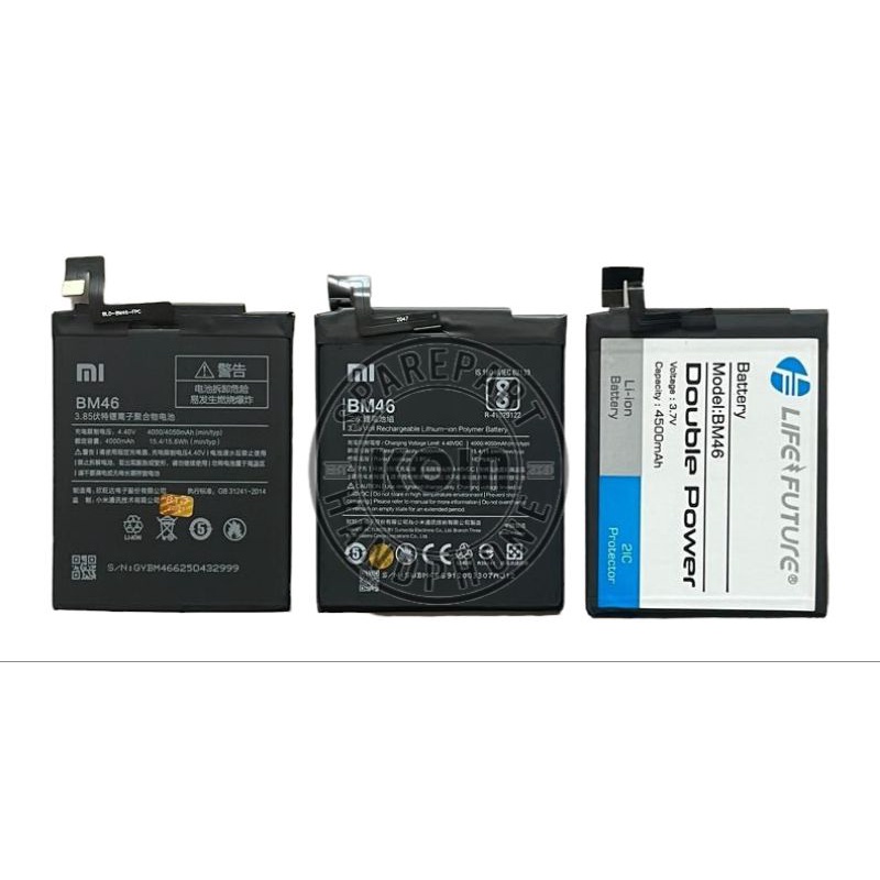 Jual BATERAI/BATRE/BATTERY XIAOMI REDMI NOTE 3/NOTE 3 PRO/BM46/BM 46 ...