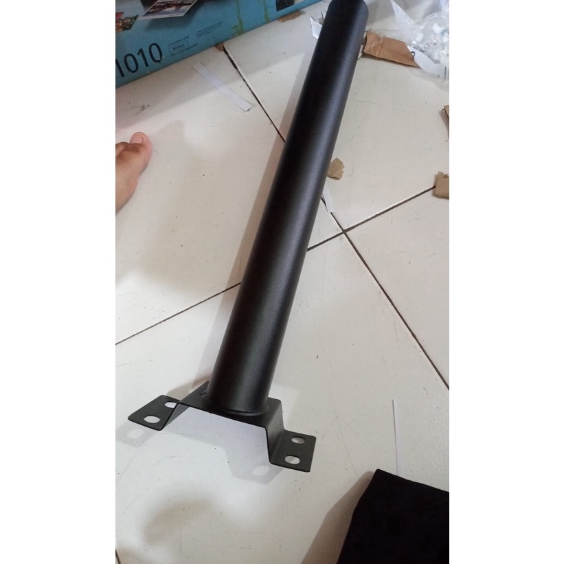 Jual Pasti murah TIANG BRACKET LAMPU PJU LED 2 INCH 50 CM TEMPEL TEMBOK ...