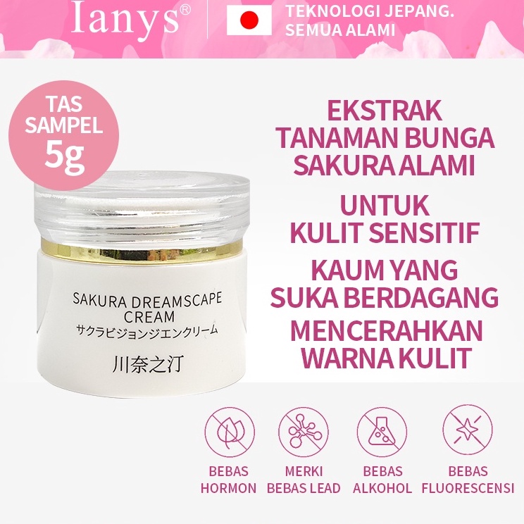 Jual id c1C6o Ianys Sakura Dreamscape Cream 5g Moisturizing Deep Water ...