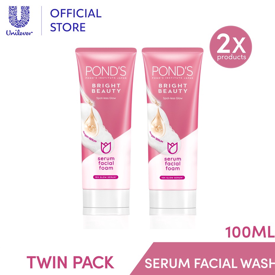 Jual Serba Murah Pond's Bright Beauty Serum Facial Foam Sabun Muka with ...