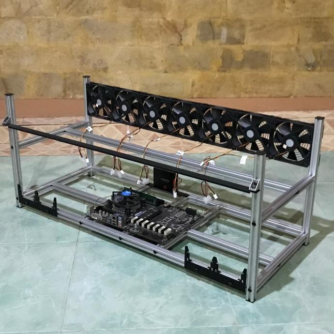 Jual Mining Rig 8 GPU Quad PSU - RX (VEGA 560 570 580) / NVIDIA (1070 ...