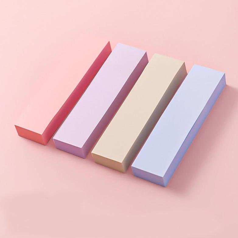 Jual Promo Sticky Notes Kraft / Kertas Coklat Warna-Warni Stickie Note ...