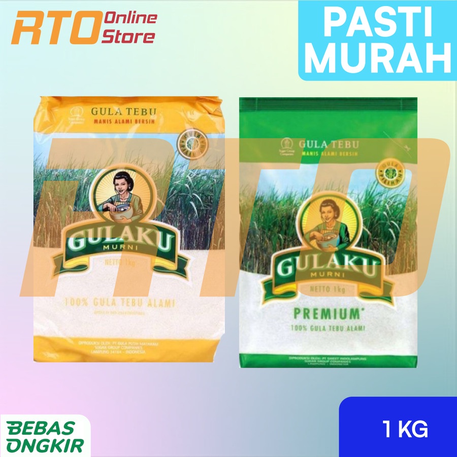 Jual GULAKU PREMIUM 1 KG / 1KG | Shopee Indonesia