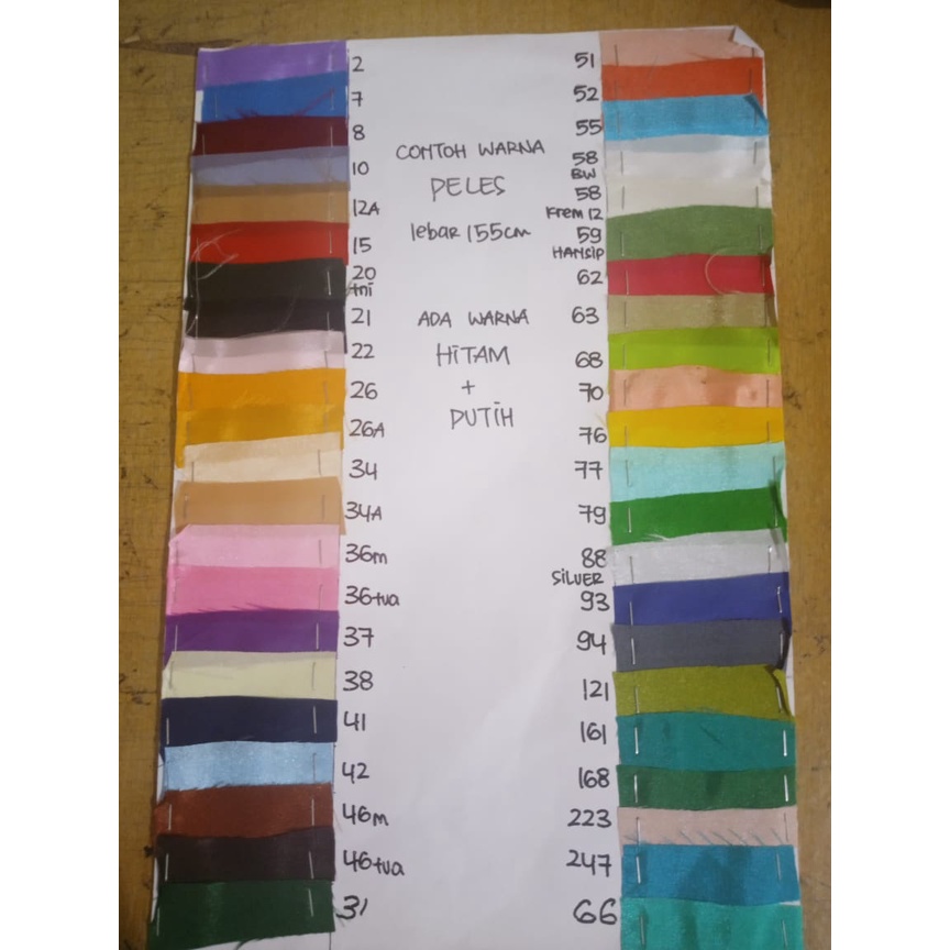 Jual KAIN FURING PELES KAHATEX abutai abuthai lebar 150 cm bahan furing ...